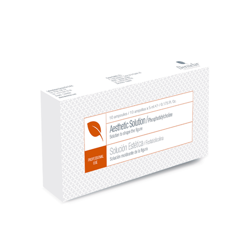 Sol. Est. Fosfatidilcolina | 10 ampollas x 5 ml | Dermclar. © | COSMETICA Y SALUD J&A SAC